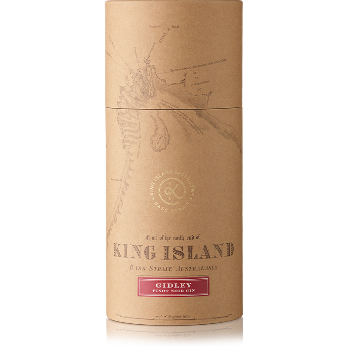 Gidley Pinot Noir Gin – King Island Distillery Bass Strait