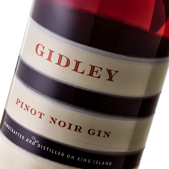 Gidley Pinot Noir Gin – King Island Distillery Bass Strait